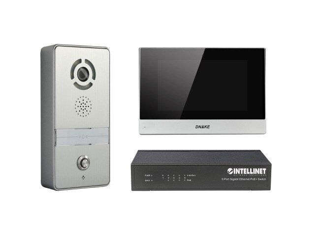 IP intercom kit met 7" binnenpost