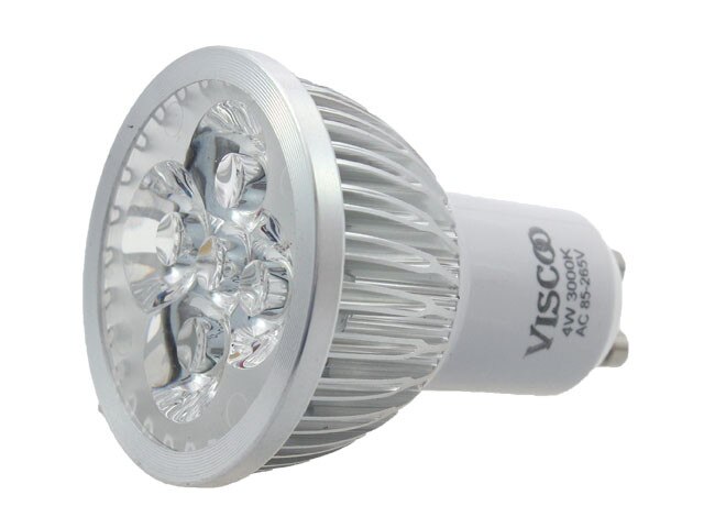 LED spotlamp, GU10, 4W, 3000K