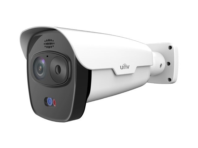 Dual-spectrum thermische en optische bullet camera, 1MP/4MP