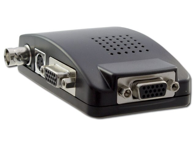 COAX/BNC/SVHS/S-video naar VGA converter